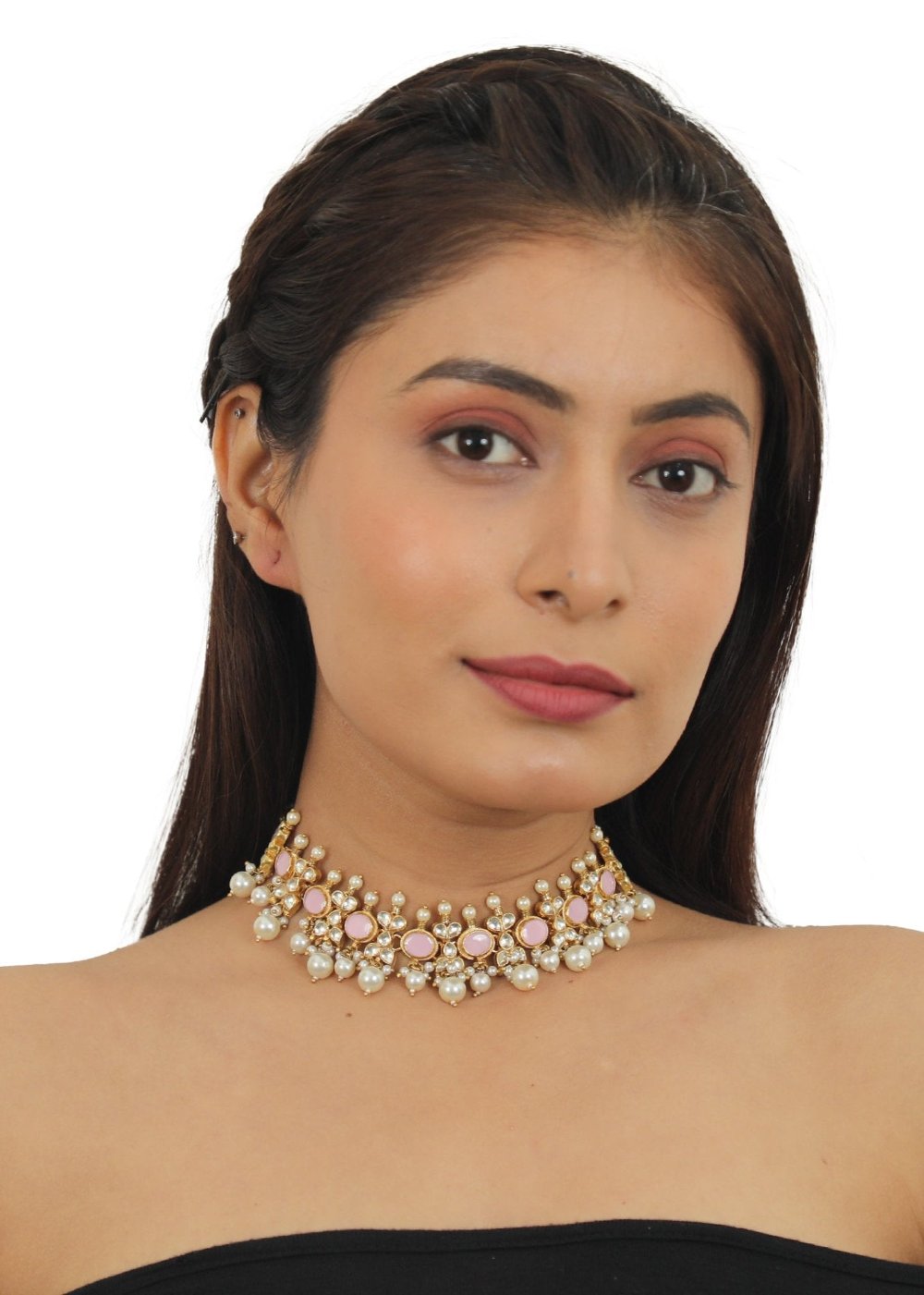 Light Pink Choker Set